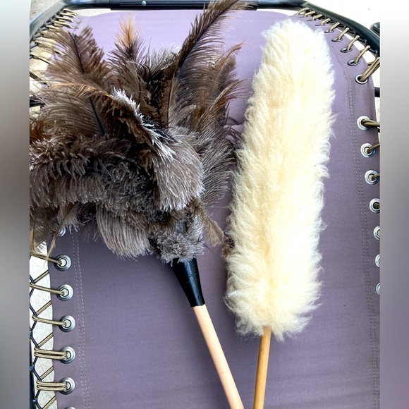unbranded | Other | New Dusters Ostrich Feather Wool Dusters 2 For ...